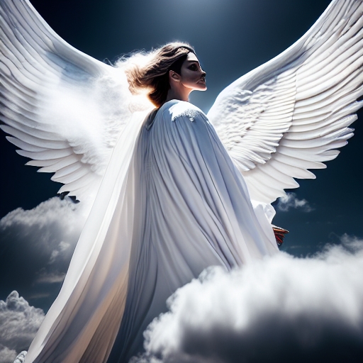 Female Angels With Wings