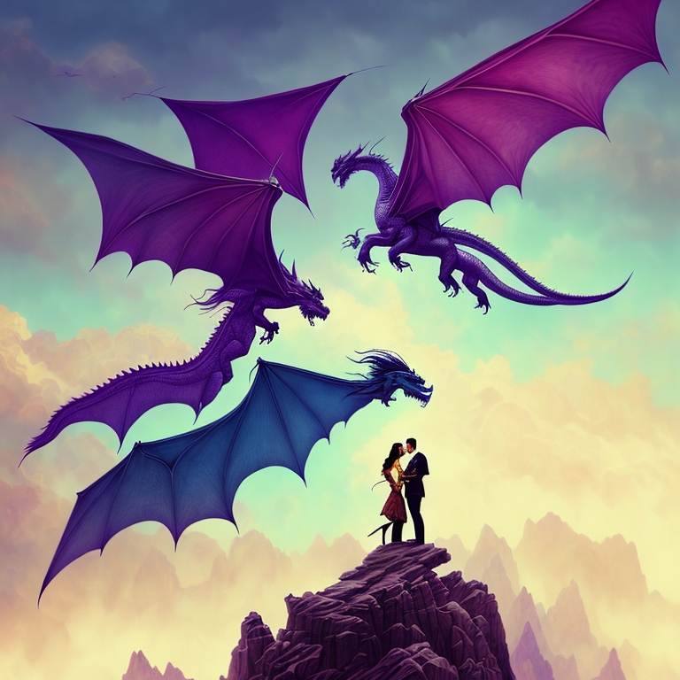 Two Dragons Together