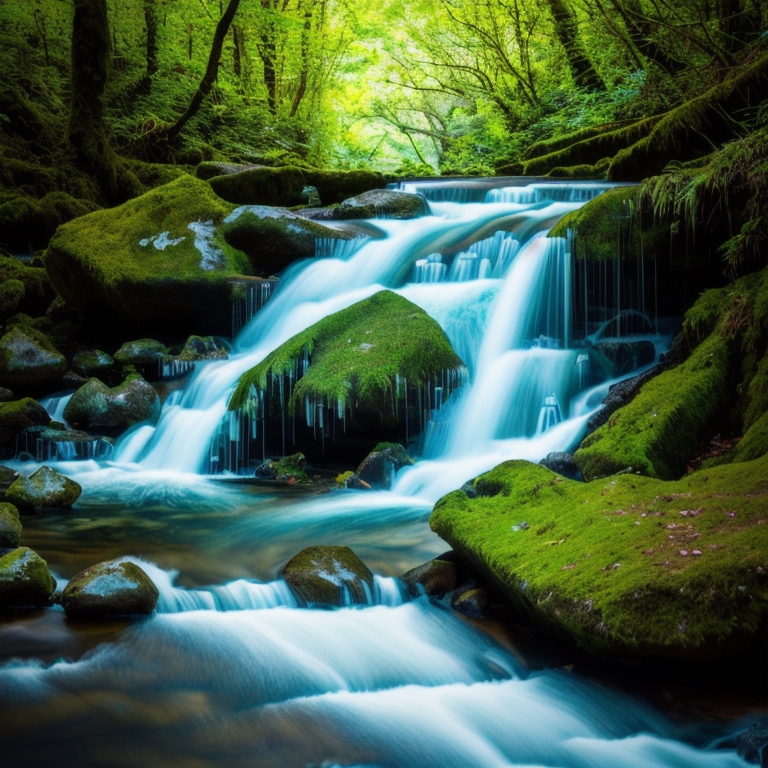 Water Stream Wallpaper