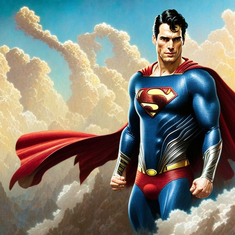 Superman Pose