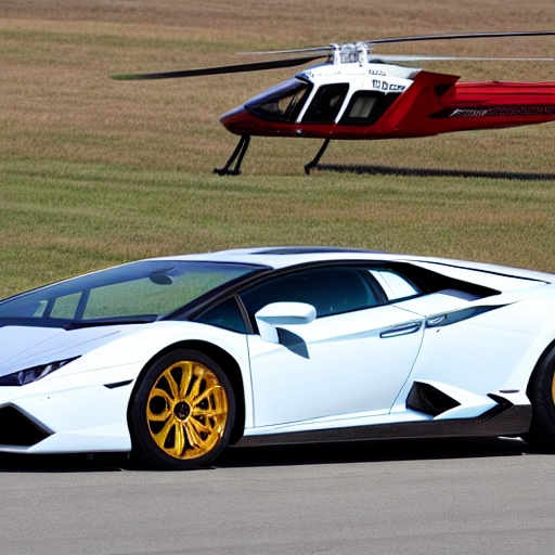 Lamborghini Helicopter