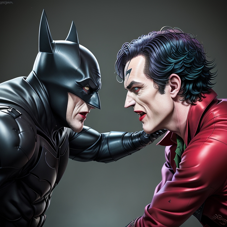 Batman And Joker Fighting