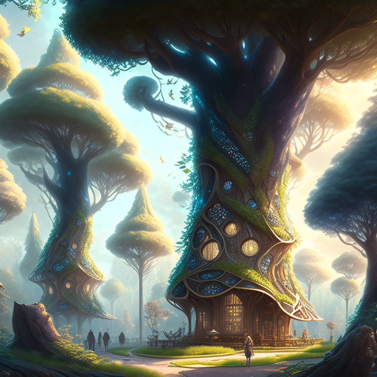 Fantasy Tree City