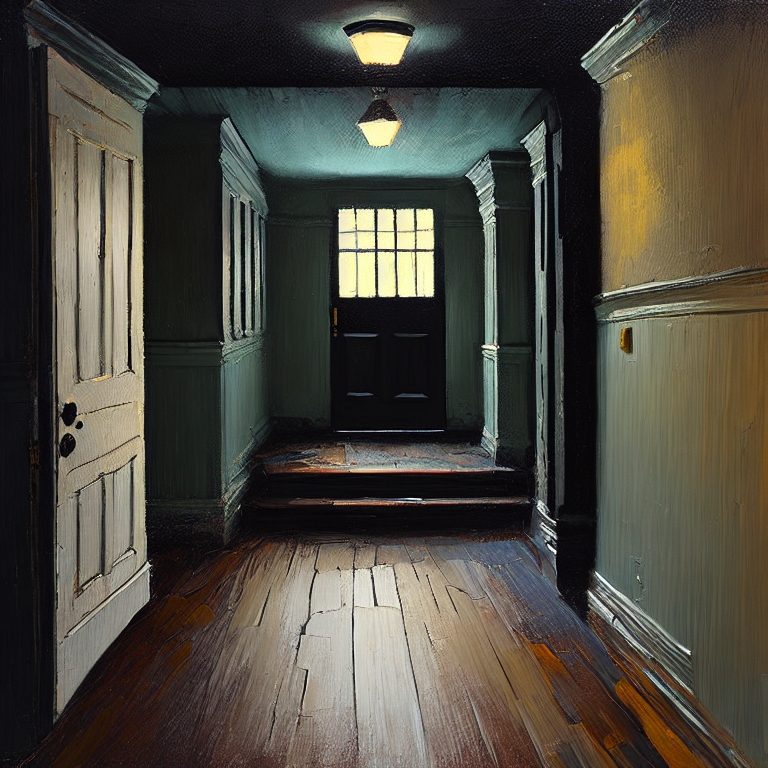 Dark House Hallways