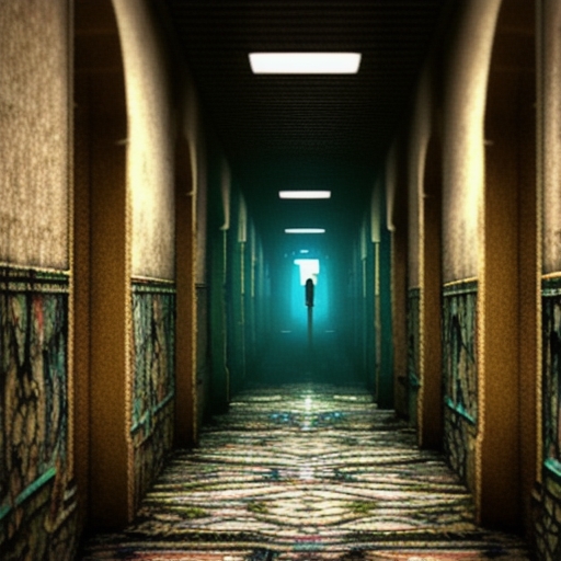 Scary Dark Hallway