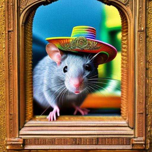 Rats With Feathers Hat
