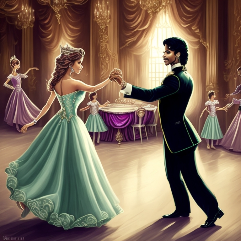 Princess And Prince Dancing