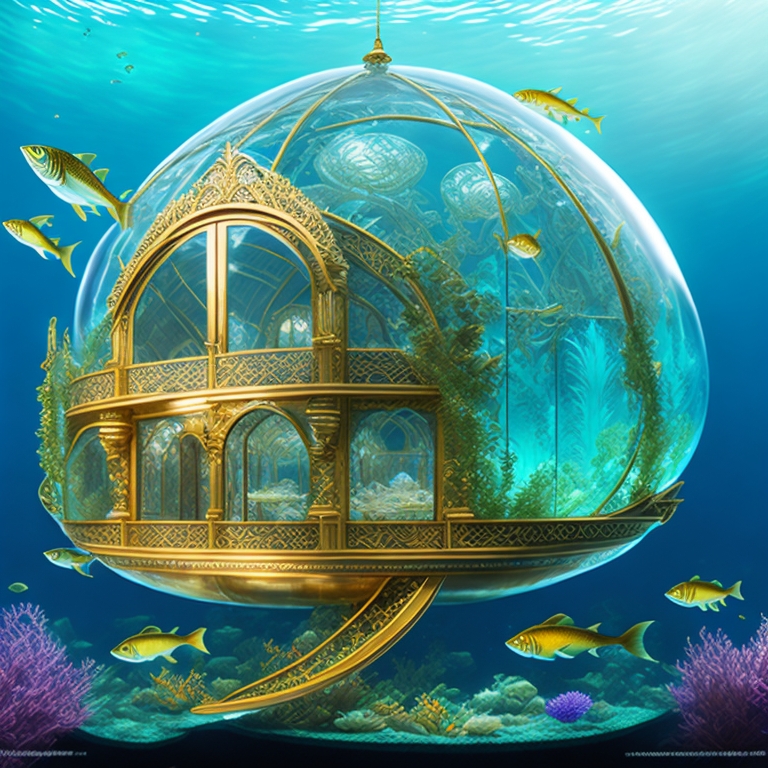Underwater Glass Dome