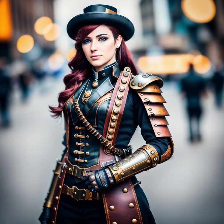 Steampunk Soldier Female