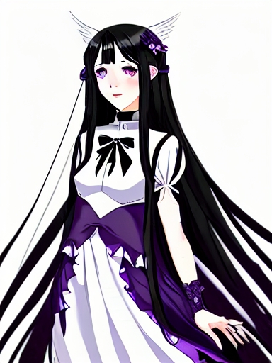 Anime Sharp Dressed Woman