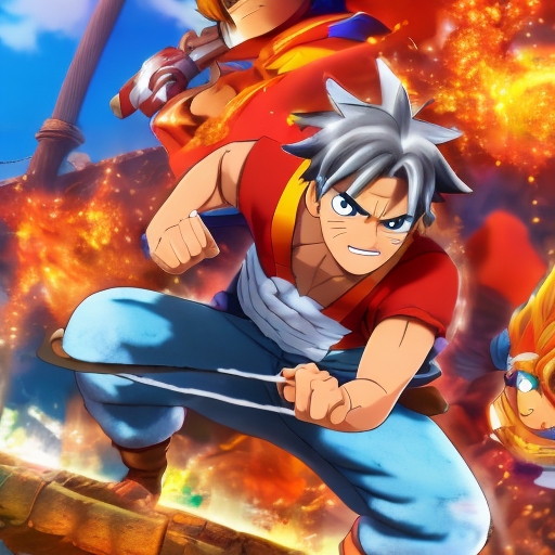 Naruto And Luffy Fusion