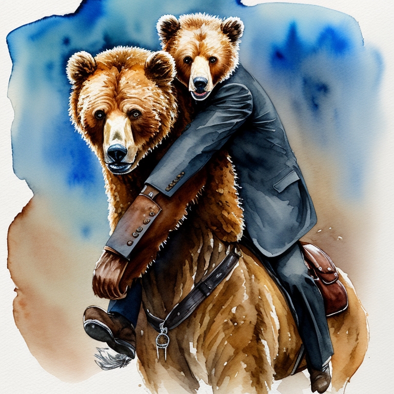 Vladimir Putin Bear Riding