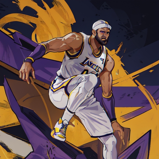 Lebron Cartoon Drawing