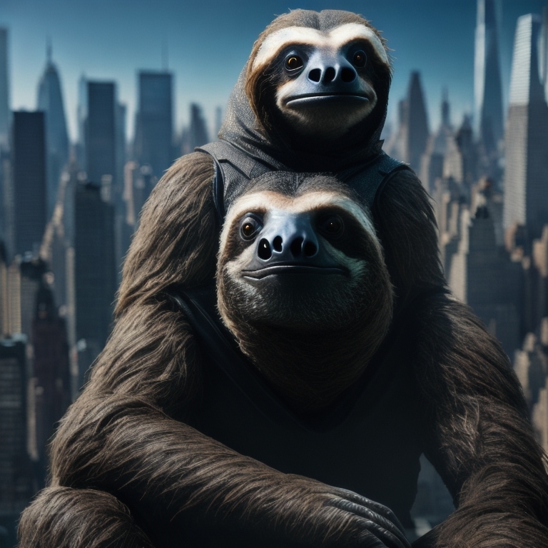 Sloth In Spacesuit