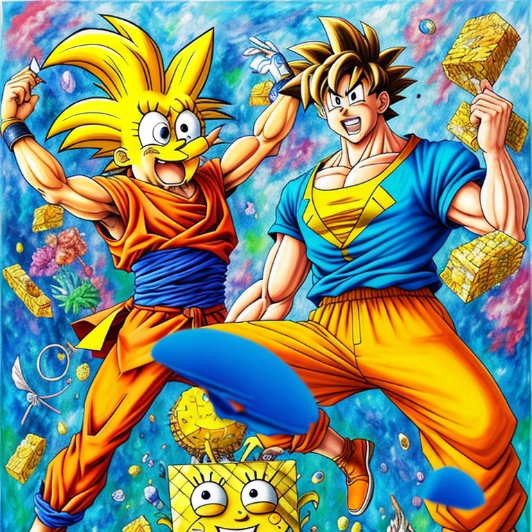 Goku Vs Spongebob