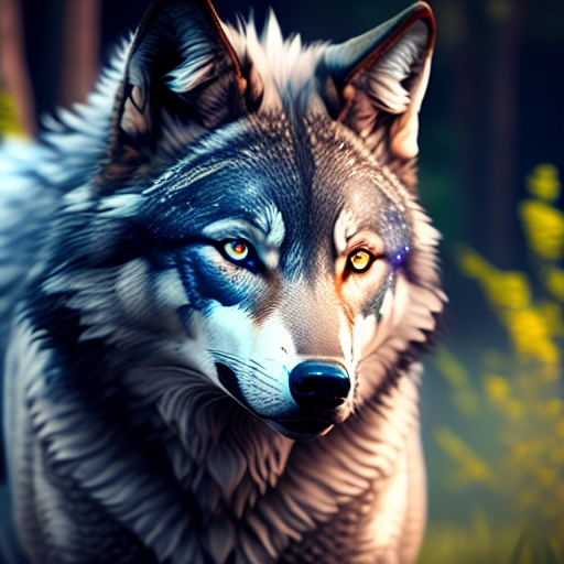 Wolf Human Hybrid
