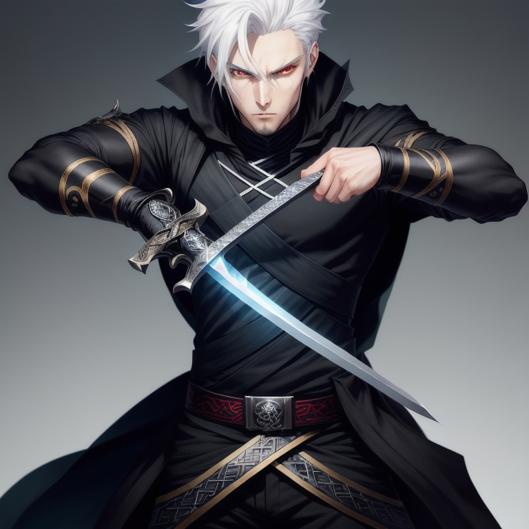Male Anime Characters With Swords