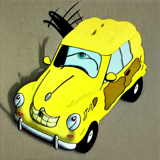Spongebob Car