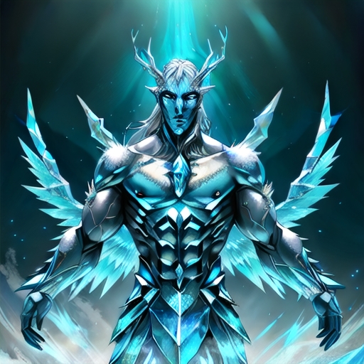 Male Ice Elemental