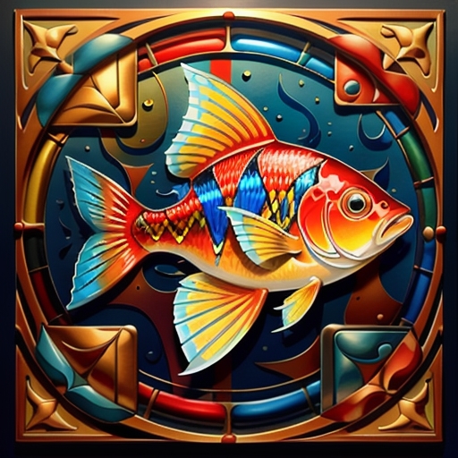 Glass Painting Designs Of Fish