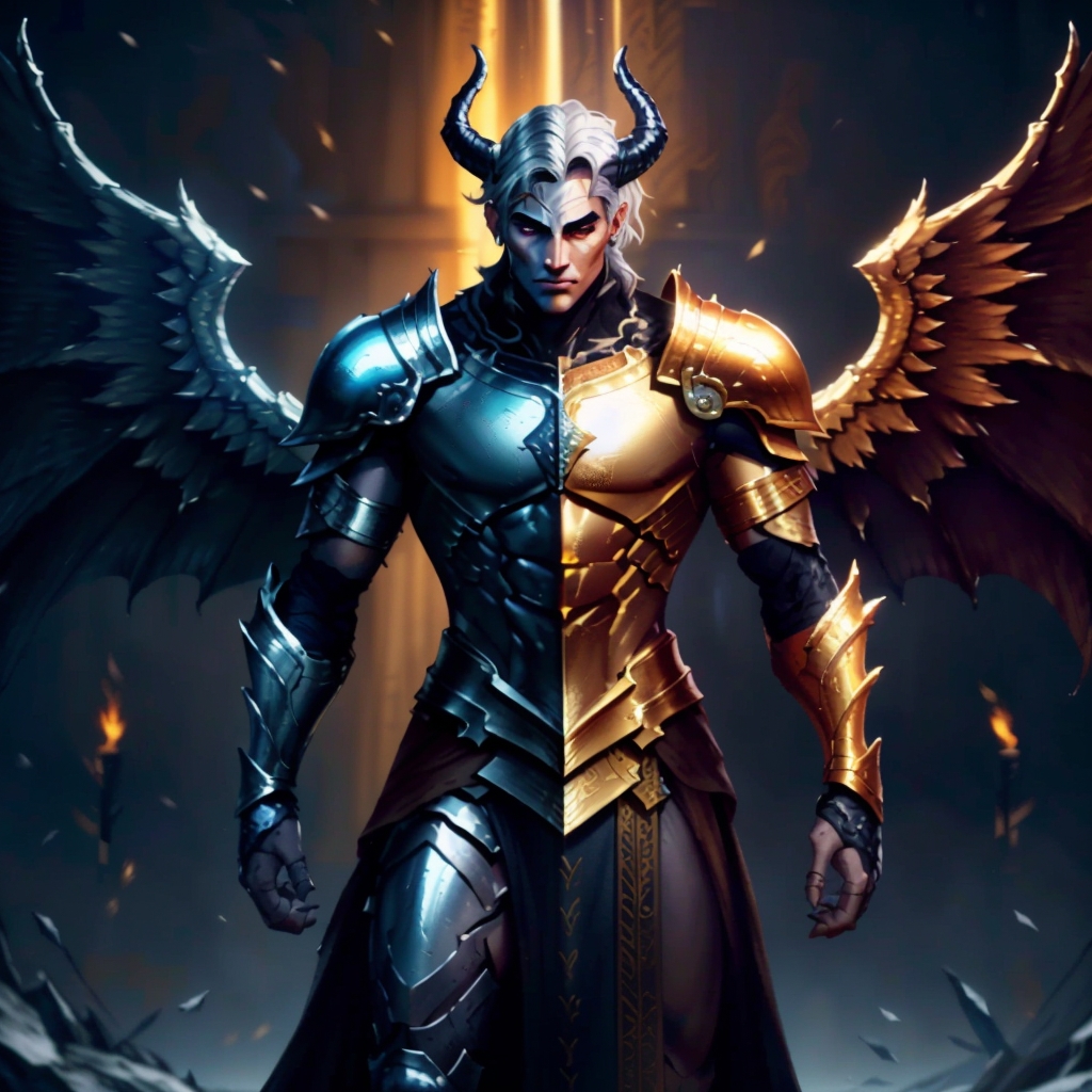 Male Angel Of Ice