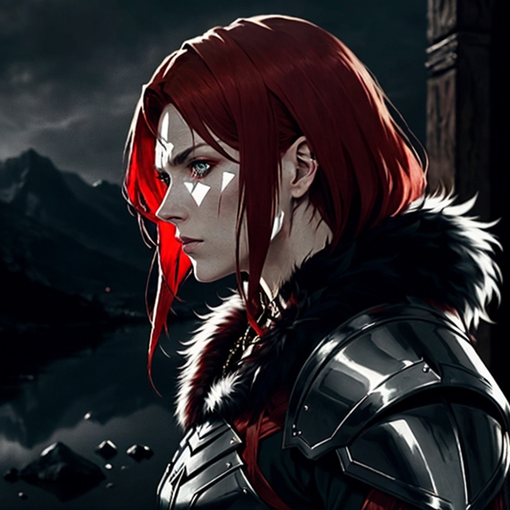 Wild Red Hair Cartoon