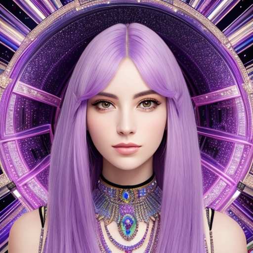 Girls With Light Purple Hair