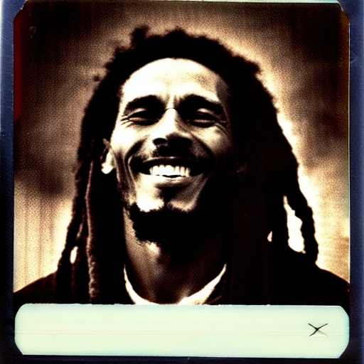 Bob Marley Smiling