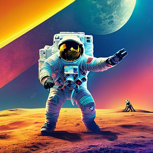 Breakdancing Astronauts