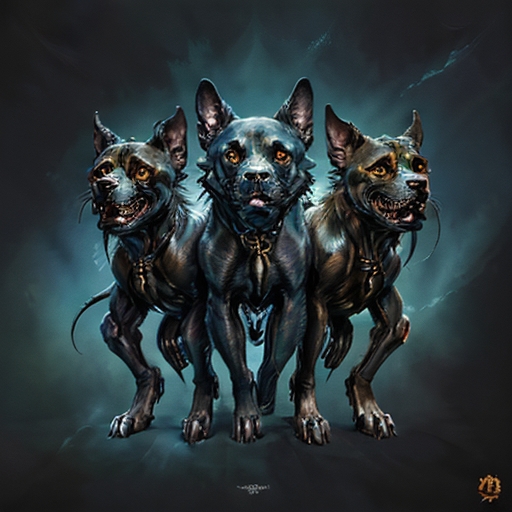 Real Three Headed Dog