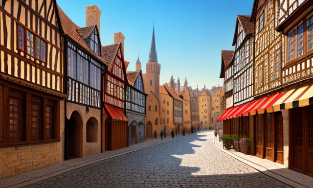 Medieval City Street