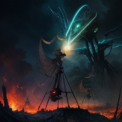 War Of The Worlds Tripod Wallpaper 2005
